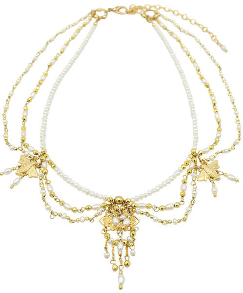 Valedon Hand Beaded Necklace